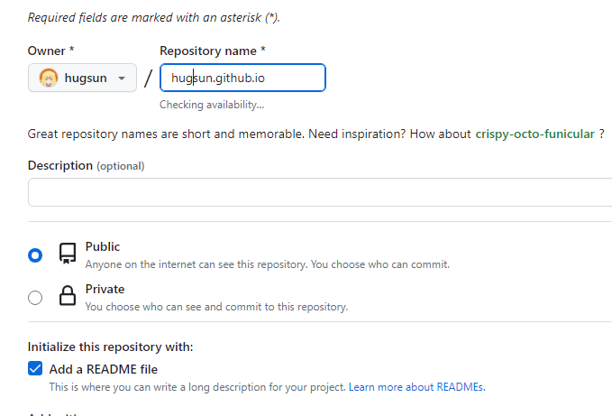 基于github搭建个人blog😀 | hugsun’s blog